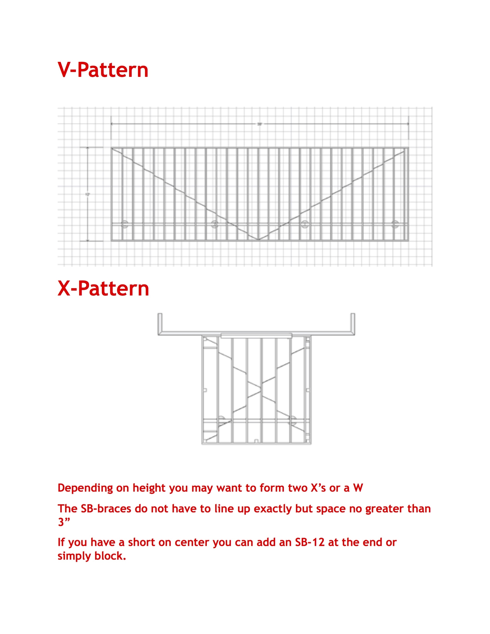 SB-16 Sway Brace - Barefoot Decks - Denver Decks